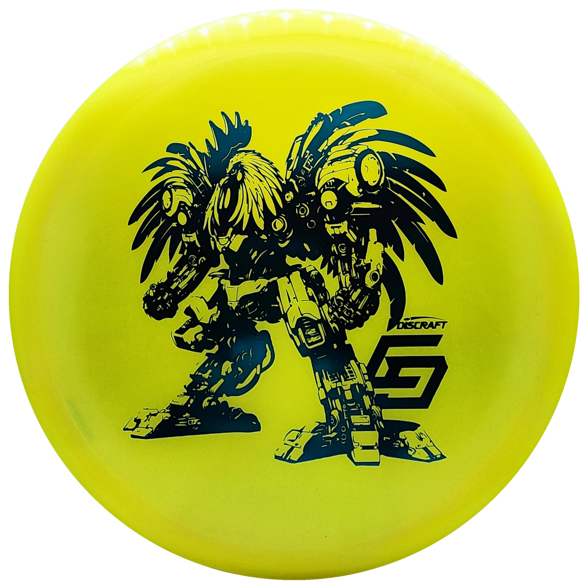 Discraft: Chris Dickerson 2024 Robot Chicken Buzzz - Yellow/Teal – Disc Monsters